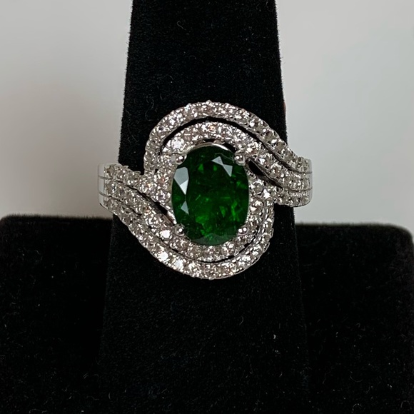 Jewelry | Genuine Russian Chrome Diopside Ring | Poshmark
